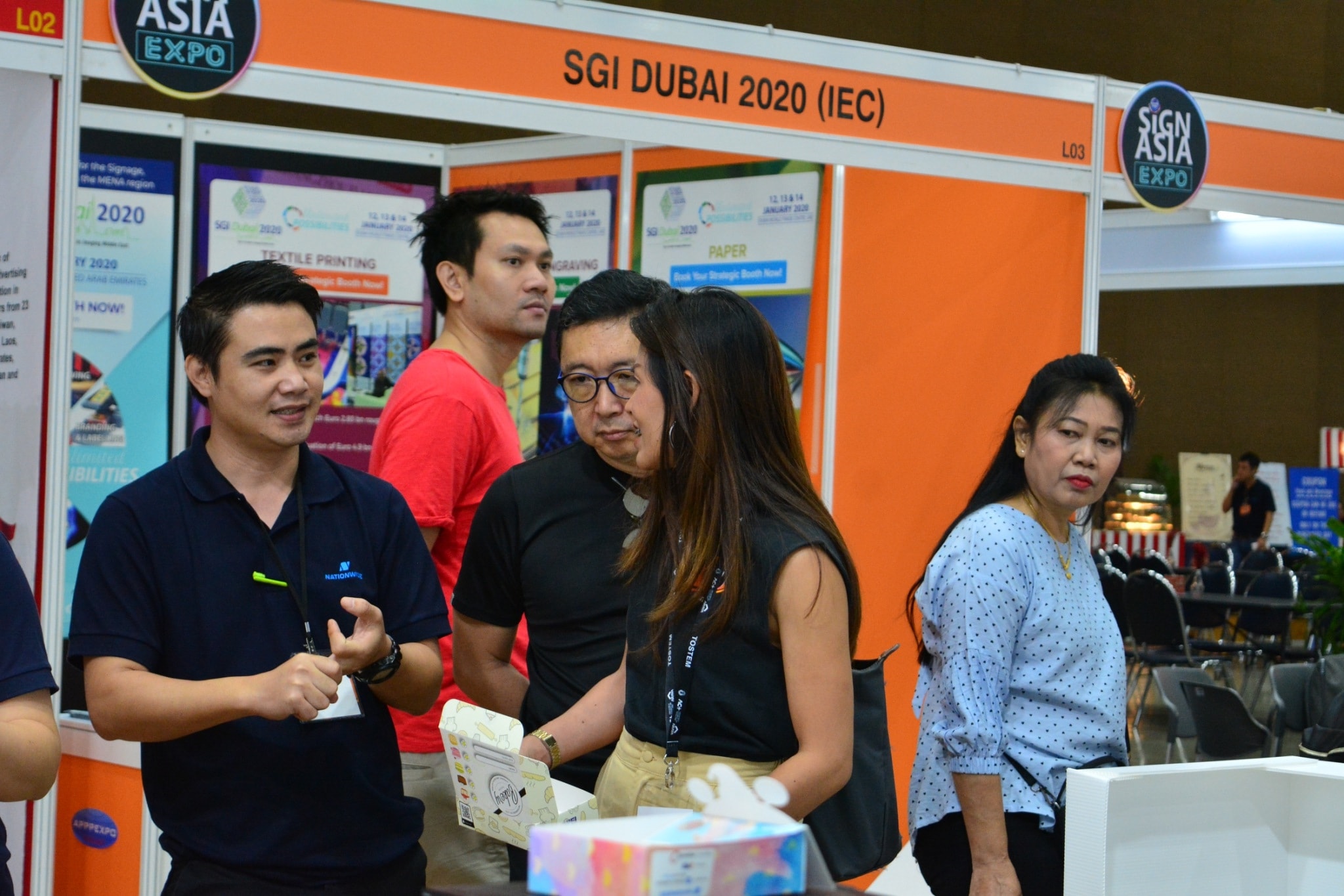 บรรยากาศงาน Sign Asia 2019 ที่บูธ เนชั่นไวด์ | ข่าวสาร - Nationwide Co.,Ltd