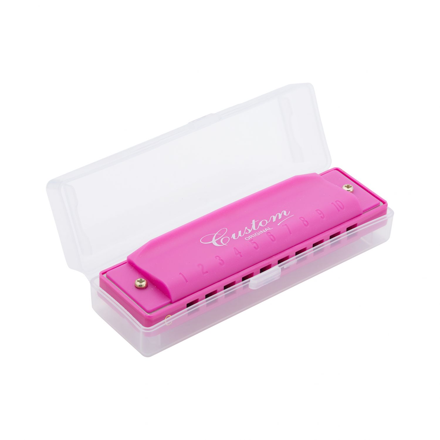 Mini Harmonica QM-10A Pink - Churairat Music